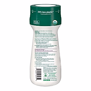 Beech-Nut Infant Cereal, Organic Oatmeal Baby Cereal, 8 oz Canister (6 Pack)