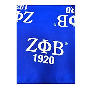 Sorority Paraphernalia Scarf - Lightweight and Comfortable Silk Scarves - 13 in x 56 in Neck Scarf - Sorority Gift