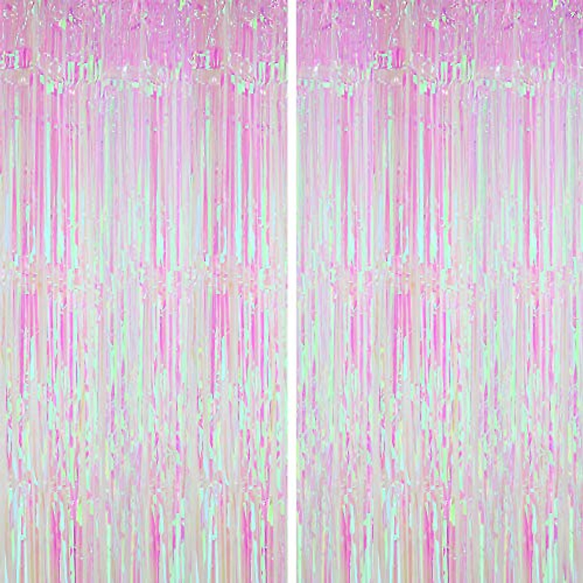 KatchOn, XtraLarge Iridescent Backdrop with Bride Balloons Rose Gold Set - 40 Inch, Pack of 4 | Diamond Ring Balloon, Bride Balloons Bachelorette Party Decorations | Iridescent Party Backdrop Decor