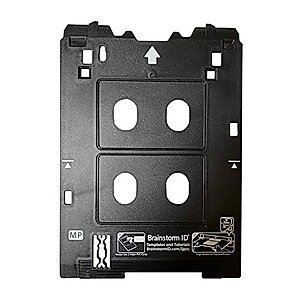 Brainstorm ID Inkjet PVC Card Tray for Canon PIXMA TS82xx, TS83xx, and TS95xx Series Printers (Canon MP/Multi-Purpose Tray Printers)