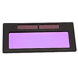 Solar Welding Lens Filter, Welding Helmet Auto Darkening Goggles Shield Welding Helmet/Welder Cap/Mask Lens Filter Shade