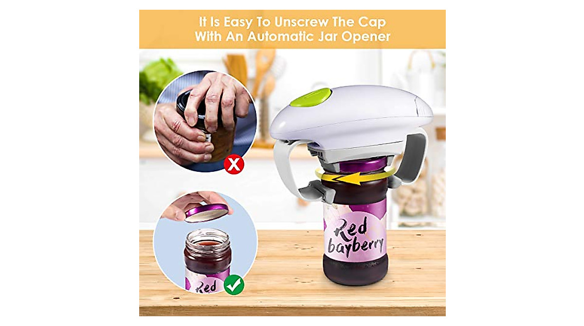 Powerful Electric Jar Opener for Easy Cooking