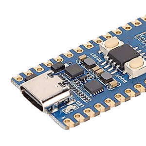 Development Board, PCB Material Type C Interface Stamp Hole Design 26 Pins RP2040 Plus Development Board for Computer