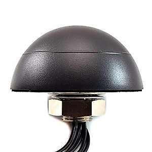 Teltonika PR1KCO28 GNSS/LTE MIMO/Wi-Fi MIMO Antenna Combo; Compatible with RUT241, RUT200, RUT240, RUT951, RUTX09, RUT955,RUT956, RUT950, RUTX11, RUTX14, RUTX12, RUTXR1, RUTX10, and RUT360 Routers