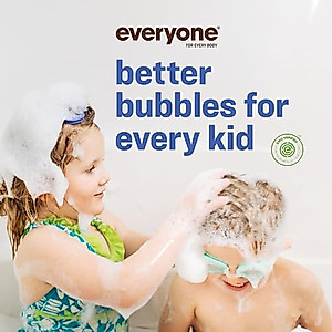 Everyone 3-in-1 Kids Soap, Body Wash, Bubble Bath, Shampoo, 32 Ounce (Pack of 2), Lavender Lullaby, Coconut Cleanser with Plant Extracts and Pure Essential Oils