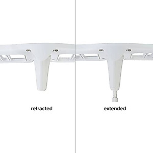 Brondell PureSpa Easy Bidet - Non-Electric Bidet Attachment with Self-Cleaning Nozzles, Adjustable Bidet Spray, and Pressure Controls