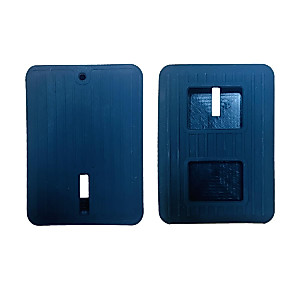 2 Pack Soft Silicone Protective Case Cover Sleeve Compatible with Toshiba Canvio Basics A5 1TB 2TB Portable External Hard Drive HDD, Shockproof dropproof Scratch Resistant Skin (Black+red)