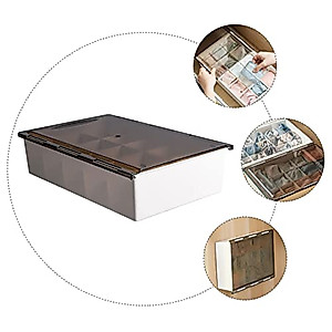 FONDOTIN 1Pc Box Storage Box plastic drawer plastic tray wall mounted drawers underwear sock organizer DIY underwear storage Socks Storage Container pp Underwear Storage Bin tie drawer box