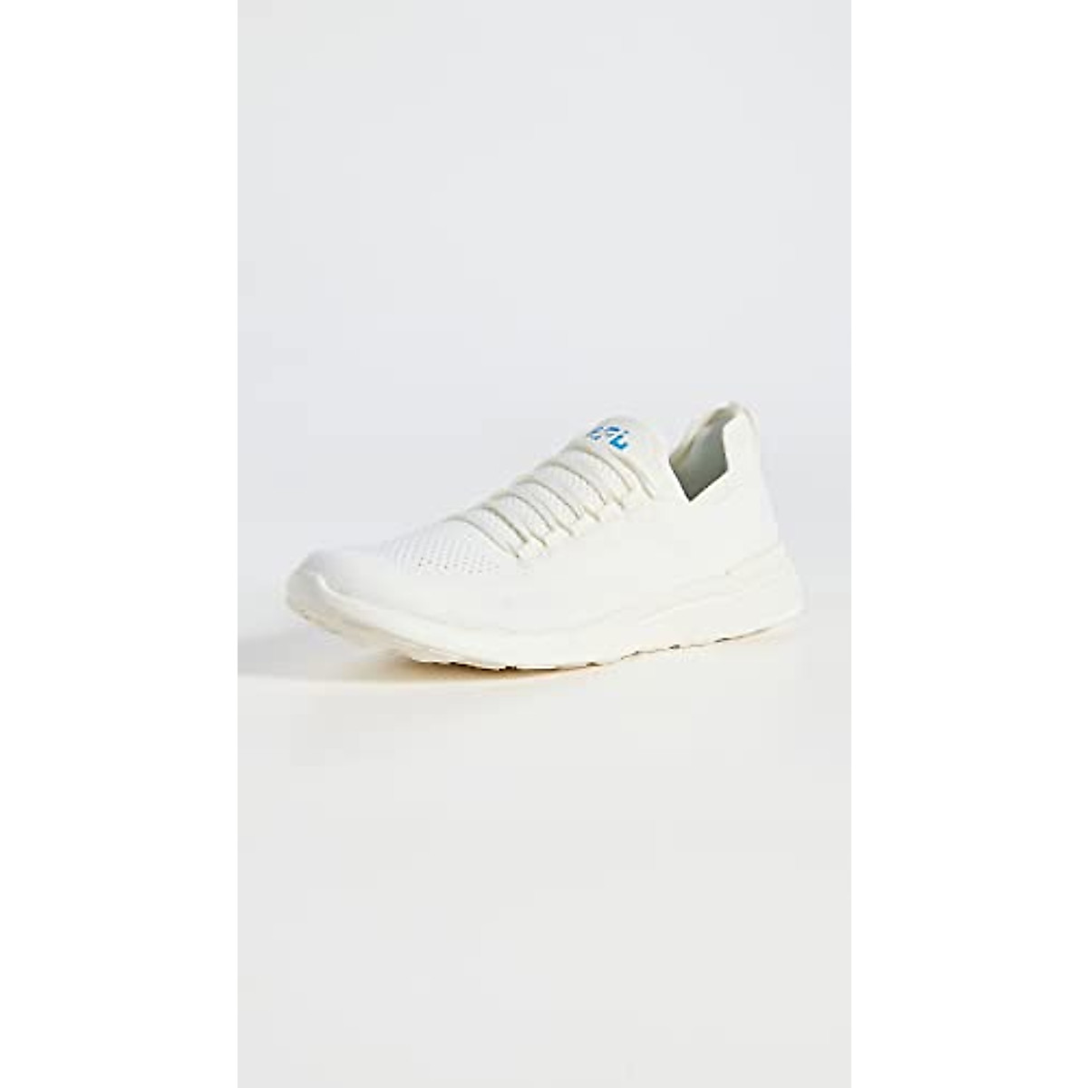 APL: Athletic Propulsion Labs Men's Techloom Breeze Sneakers, Ivory/Coastal Blue, 7.5 Medium US
