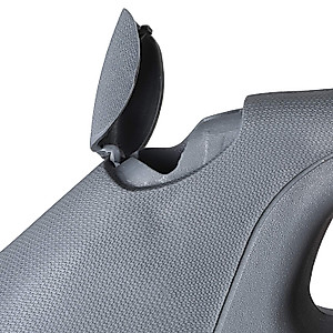 A Pillar Grab Handle Interior Trim Compatible with 2011-2016 Ford F-250 F-350 F-450 F-550 Super Duty Replacement for BC3Z-2503599-AC - Gray Left Driver Side