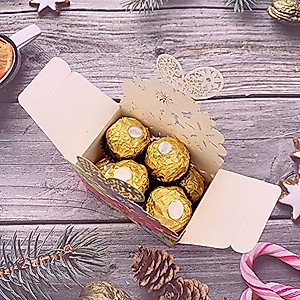 Party Favor Boxes,Flower Butterfly Candy Boxes Laser Cut Candy Boxes Colorful Gift Boxes for Wedding Bridal Shower Anniverary Birthday Party (20 PCS)