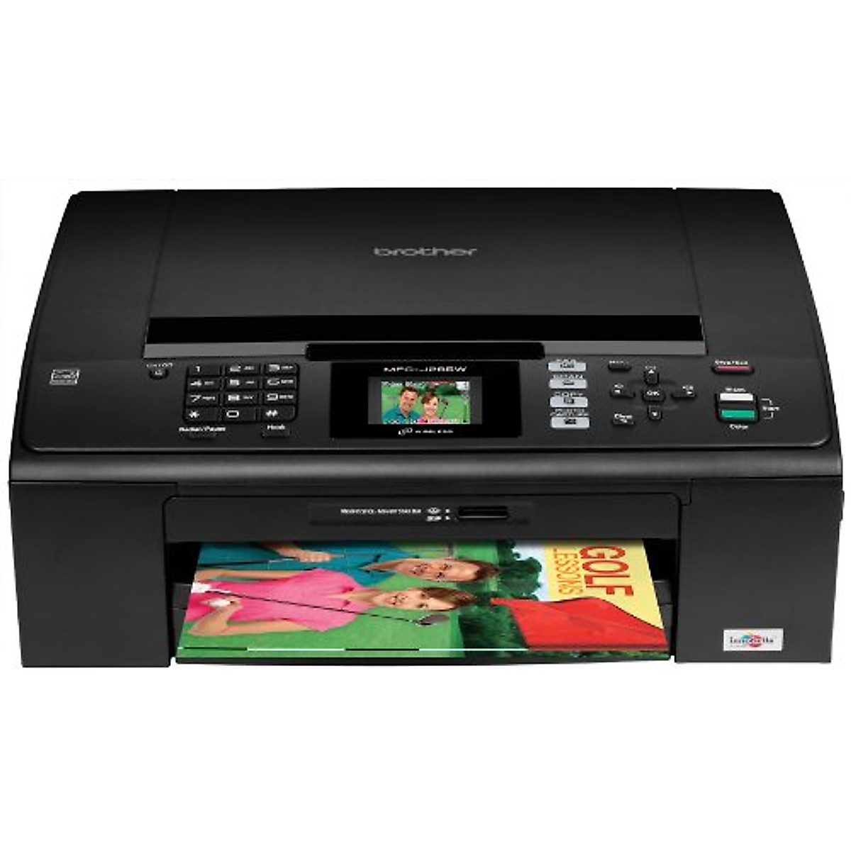 Brother Black Compact Inkjet All-in-One with Fax and Wireless Networking (MFCJ265W)