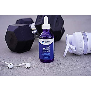 Trace Minerals NO! Muscle Cramps - Supports Dehydration & Aids Against Muscle Cramps - Electrolyte Support to Aid Endurance - Liquid Supplement with Magnesium & Potassium - 4.06 fl oz (60 Servings)