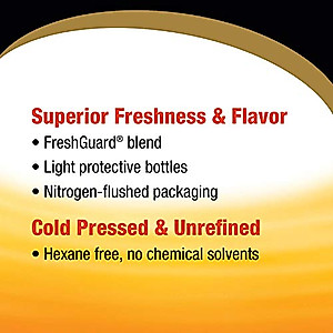 Nature's Way Organic Flax Oil Super Lignan, Cold-Pressed, and Unrefined, 24 Fl Oz