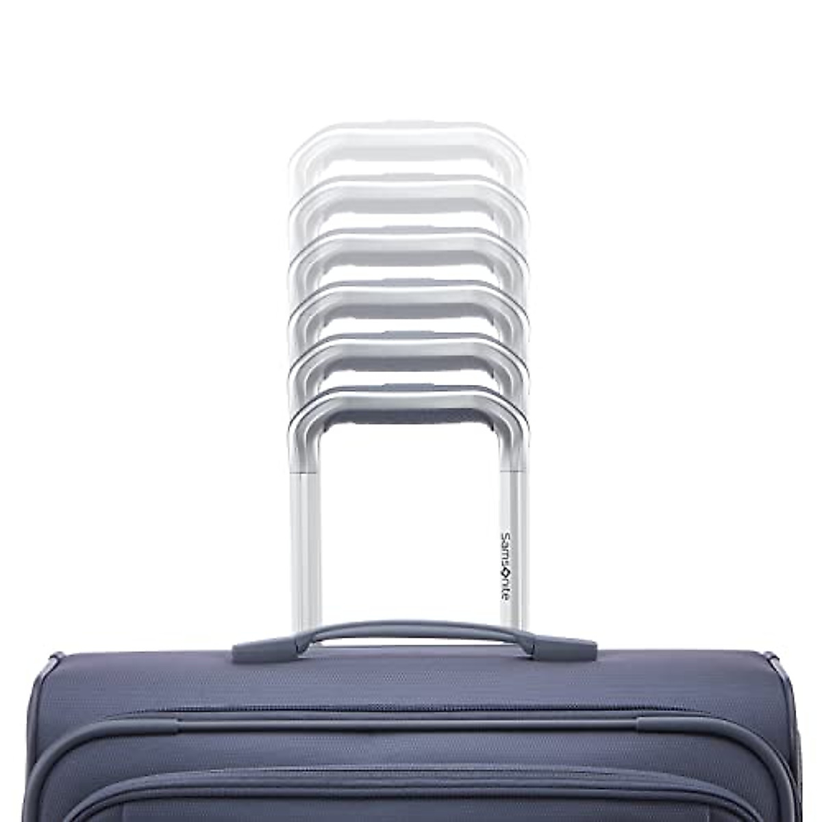 Samsonite Ascentra Softside Luggage, Checked-Medium Spinner, Slate