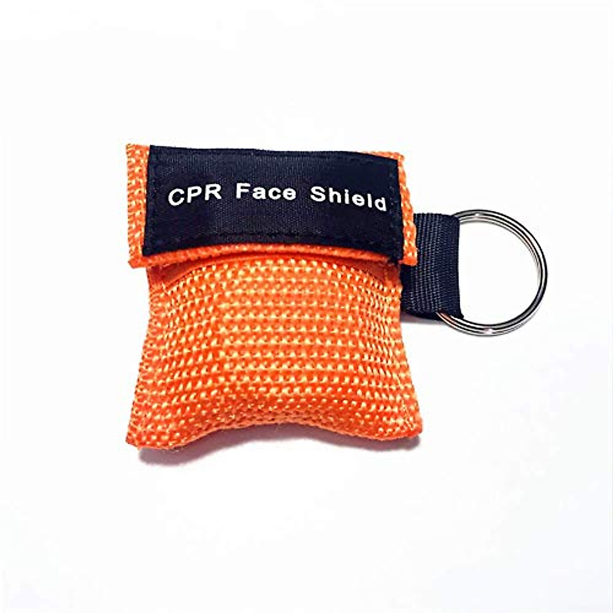 20pcs CPR Mask Keychain Ring Emergency Kit CPR Face Shields for First Aid or AED Training