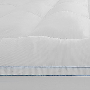 Restonic Mattress Topper, King, White