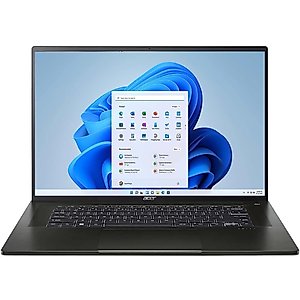 Acer 2023 Swift Edge Laptop: Ryzen 7 6800U, 16'' 4K OLED Display, 1TB SSD, 16GB DDR5 RAM, Backlit Keyboard, Windows 11, 2.58lbs, Black
