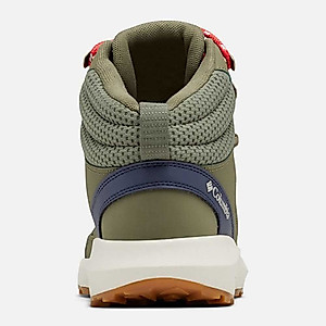 Columbia Women's Trailstorm Peak Mid Hiking Shoe, Stone Green/Nocturnal, 6