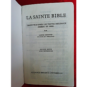 La Sainte Bible (French Edition)