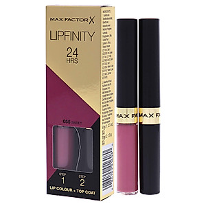 Max Factor Lipfinity, 055 Sweeten, 0.14 Ounce