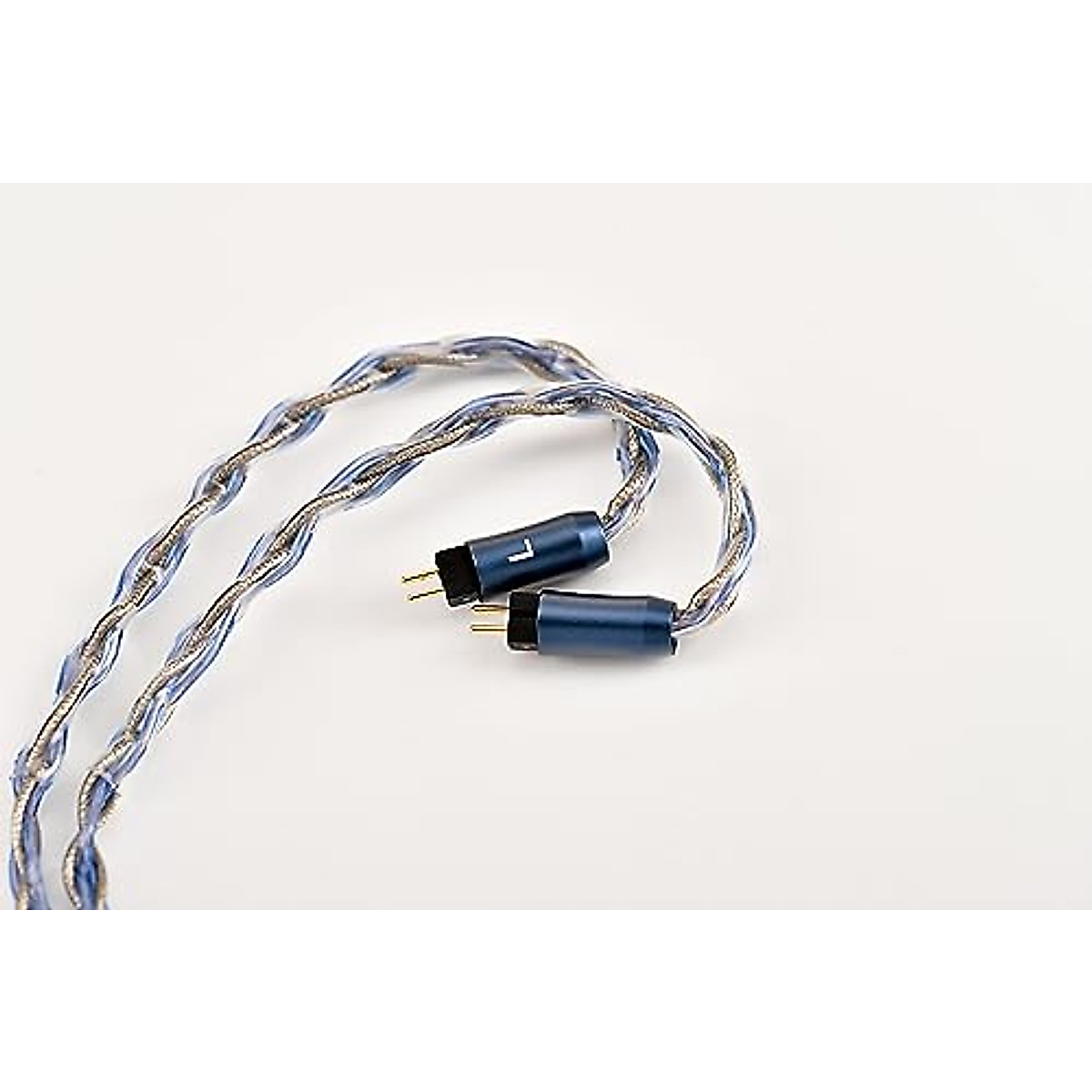 HiFiGo Kinera Ace 2.0 Modular Upgrade Earphone Cable, IEMs Replaceable 8-Strand Silver-Foil & Copper Alloy Wire Cable with 2.5mm/3.5mm/4.4mm Plug (0.78 2PIN)