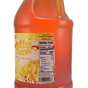 Snappy Butter Burst Popcorn Oil, 1 Gallon