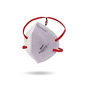MAGNUM NIOSH Approved N95 Respirator Face Masks w/Adjustable Headbands - 50/Box MH3DPlus