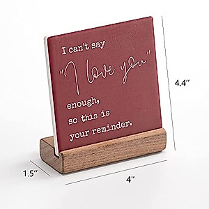 Lukiejac Christmas Valentines Day Gifts For Girlfriend From Boyfriend I Love You Sign For Her Him Presents Gifts For Mom Birthday Mothers Day Anniversary Romantic Gifts For Husband Wife Miss You Gifts