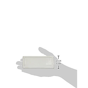 American METALCRAFT, Inc. American Metalcraft CMCSW2 Card Holders, Signs and Stands, 2.2" Length x 5.25" Width, White, 1 Count (Pack of 1)