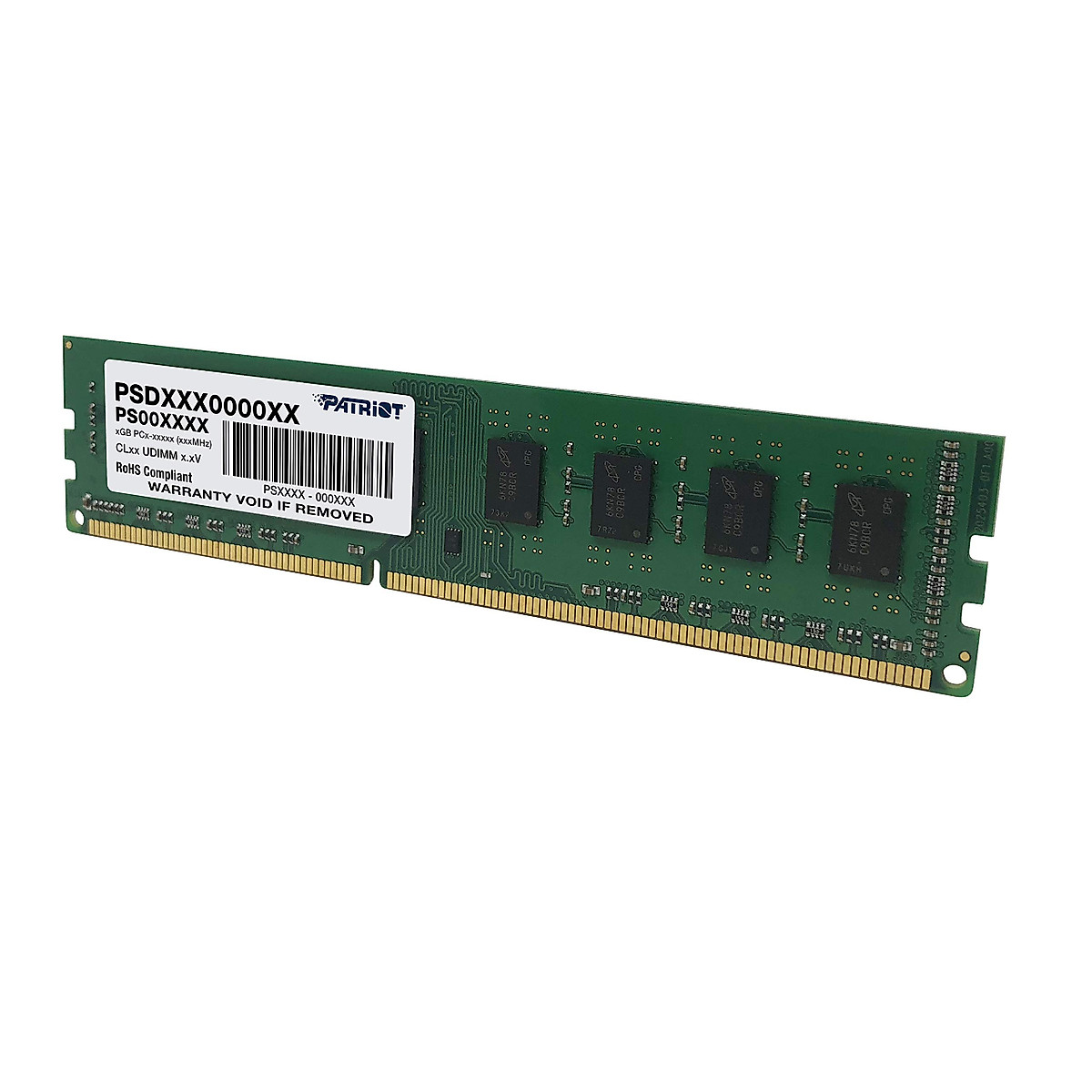 Patriot Signature 4GB DDR3 PC3-12800 (1600MHz) CL11 DIMM Memory Module PSD34G160081