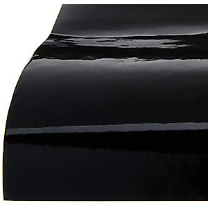 ORACAL 651 Permanent Adhesive Black Gloss Vinyl (12 Inches x 6 Feet)