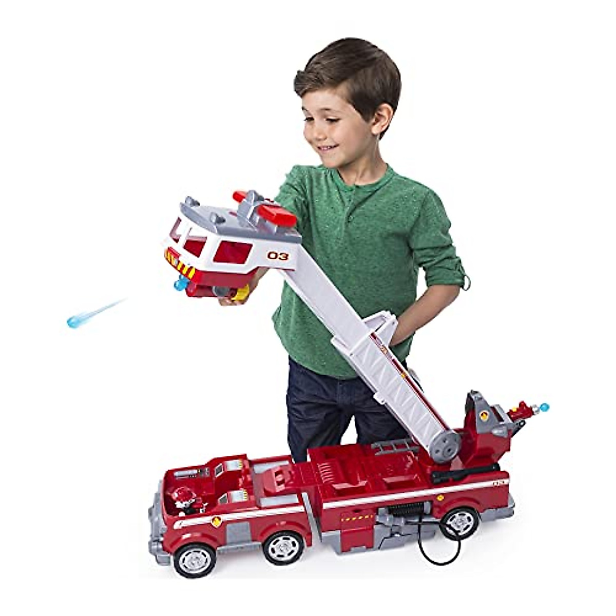 PAW Patrol Ultimate Rescue Fire Truck with Extendable 2 ft. Tall Ladder, for Ages 3 and Up