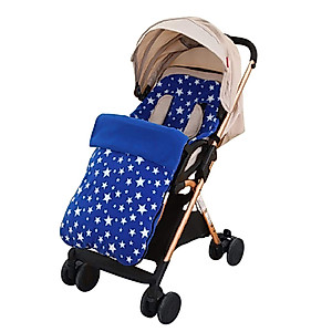 Universal Baby Stroller Footmuff Newborns Winter Warm Bunting Bags Cosy Pushchairs Buggy Infant Thermal Sleeping Bag Stroller Cover Blanket