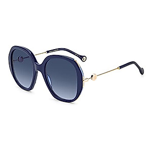 Carolina Herrera Violet Shaded Rectangular Ladies Sunglasses CH 0019/S 0PJP/DG 54