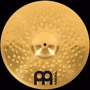 Meinl 16” Crash Cymbal – HCS Traditional Finish Brass for Drum Set, Made In Germany, 2-YEAR WARRANTY (HCS16C)