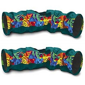 Super Pet 2 Pack of Crinkle Tunnels, Colors May Vary, 23-Inch Length