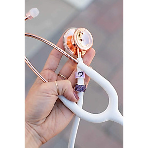 Charmed Stethoscope Charm, Interlocking Hearts