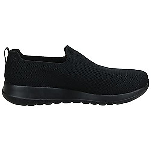 Skechers Men's Go Walk Max-Athletic Air Mesh Slip on Walkking Shoe Sneaker,Black/Black/Black,10 X-Wide US