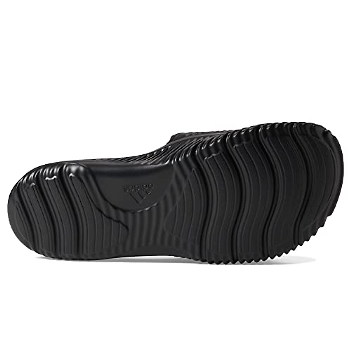 adidas Unisex Alphabounce 2.0 Slides Sandal, Black/Black/Black, 12 US Women