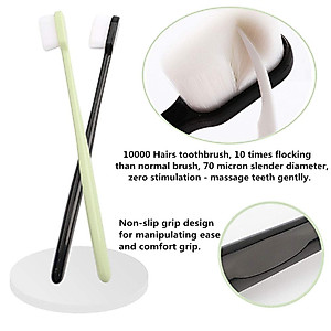 KAHIOE 4PCS/Pack 10000 Hairs Toothbrush Dental Oral Care Teeth Brush for Tooth Sensitivity Children Deciduous Tooth Pregnant Woman Postpartum