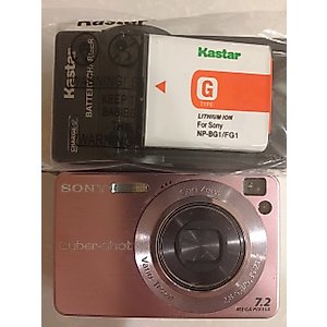 Sony Cybershot DSCW120/P 7.2MP Digital Camera with 4x Optical Zoom with Super Steady Shot (Pink)