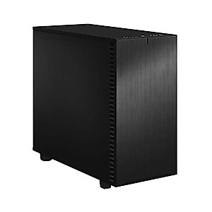 Fractal Design Define 7 Black Solid Brushed Aluminum/Steel E-ATX Silent Modular Mid Tower Computer Case