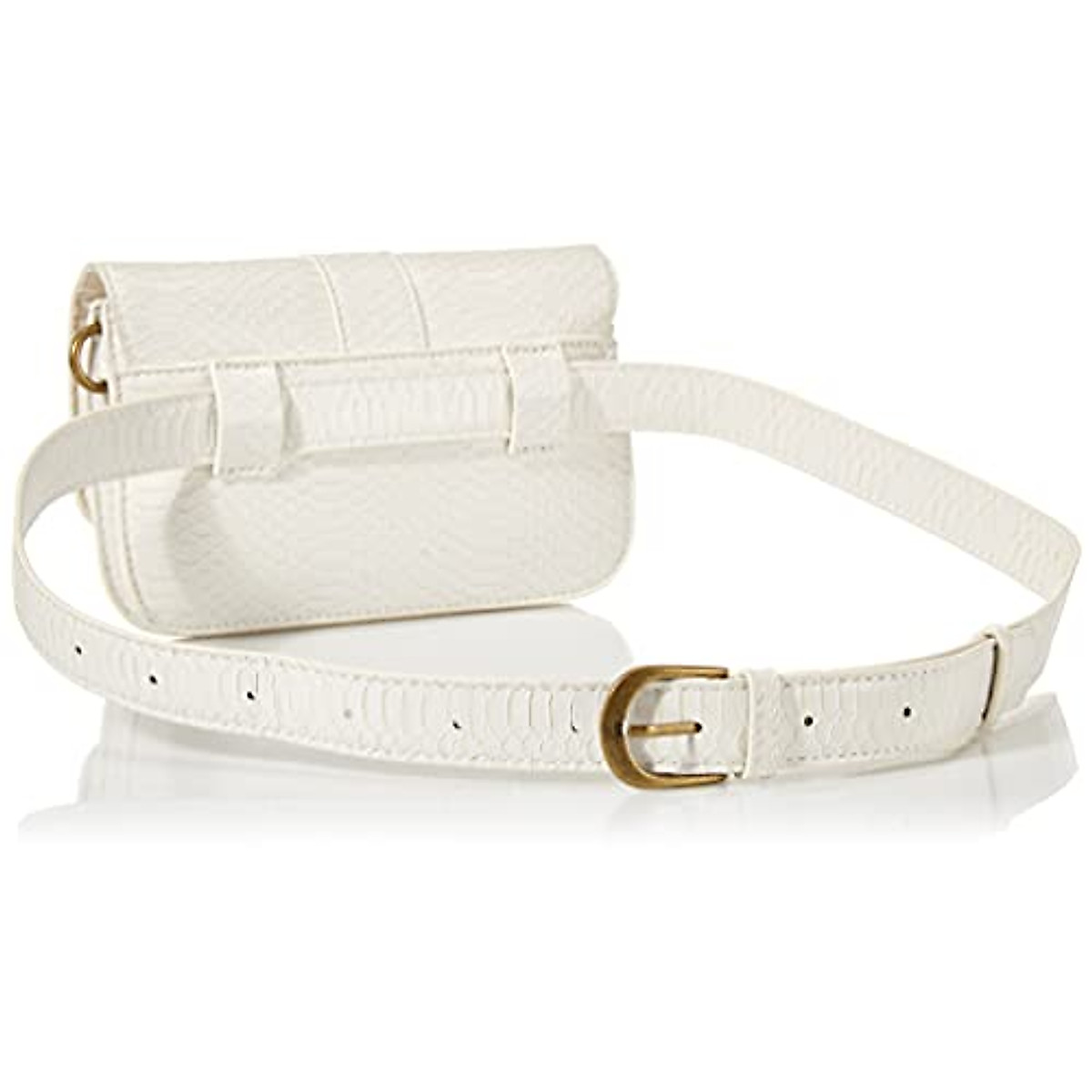 The Drop Women's Lara Chain Mini Crossbody Bag, Ivory, One Size