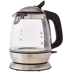 Brentwood Appliances Kt-1910bk 1-liter Cordless Glass Electric Kettle