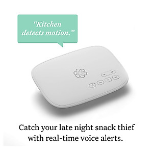 Ooma Motion Sensor, works with Ooma Smart Home Security. No contracts and free self-monitor plan. Optional professional monitoring, door/window, keypad, water sensor, and garage door sensor,White