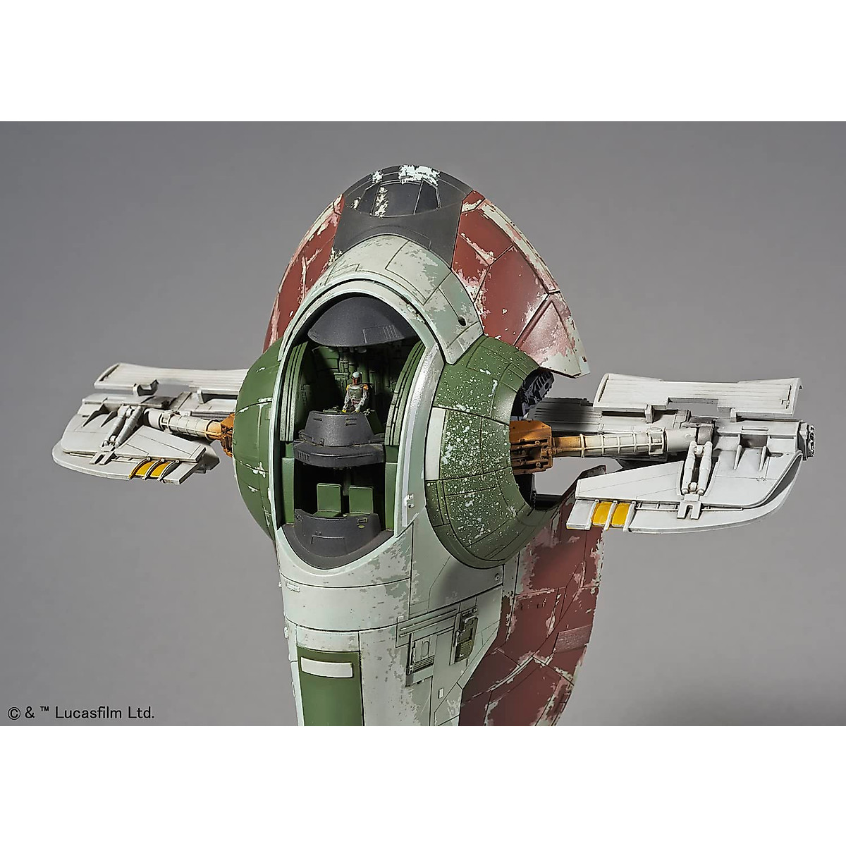 Bandai Hobby - Star Wars - Boba Fett's Starship, Bandai Star Wars 1/144 Plastic Model Kit