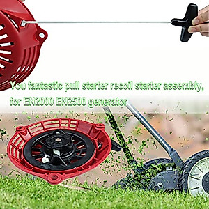 GZZTORES Recoil Starter Replacement for Honda GC135 GC160 GCV135 GCV160 Pull Starter 28400-ZL8-023ZA