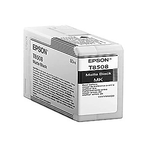 Epson T850800 T850 UltraChrome HD Matte Black -Ink
