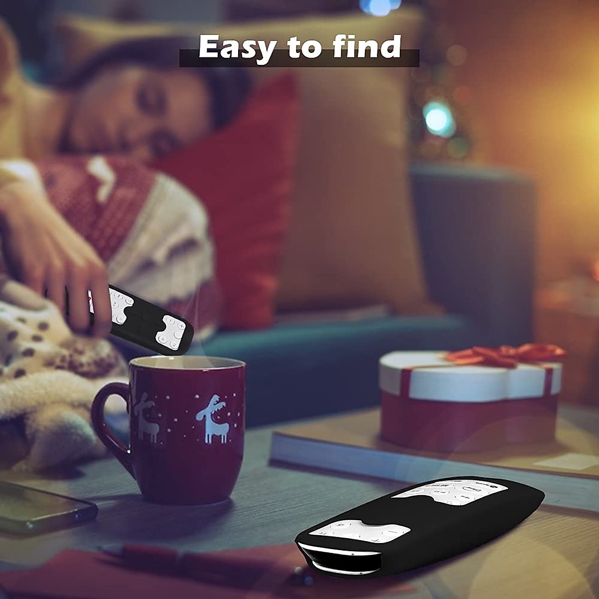 Liphontcta Silicone Protective Case Compatible for Sony ps5 Remote Skin case, Silicone Sleeve for Sony PS5 Remote Control, Shock Absorption Washable, Glow in The Dark for ps5 Remote Cover (Glowing Blue)